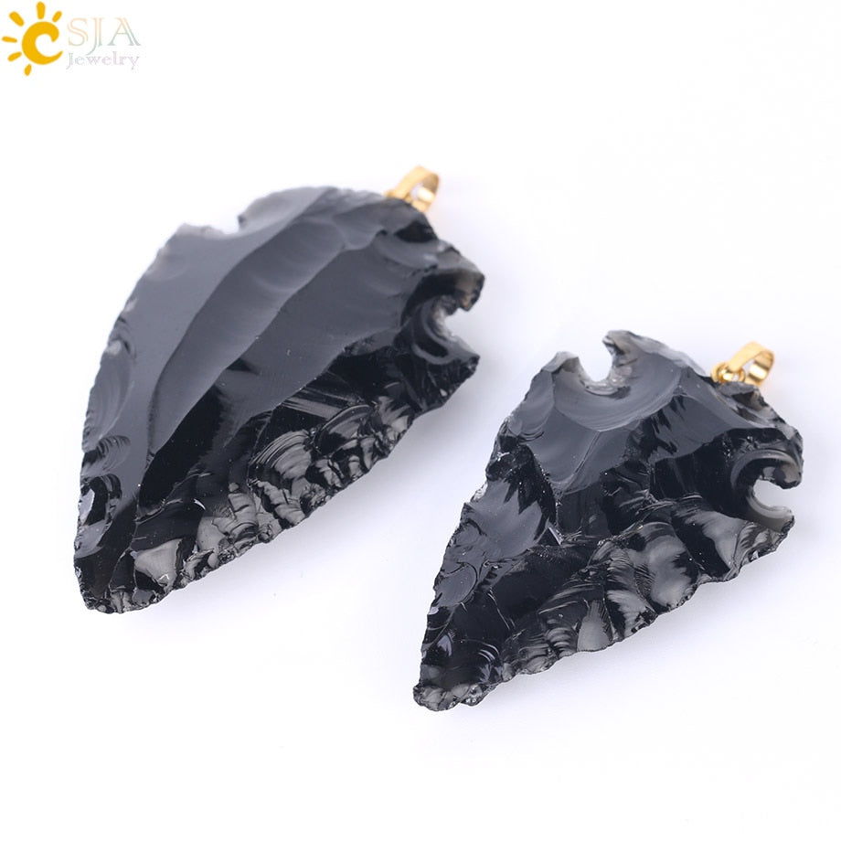 Black Obsidian Charms Pendant – moveintostillnessyoga